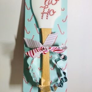 Ciroa | Holiday | Peppermint Candy Cane Ho Ho Spatula Santa Cutter ...